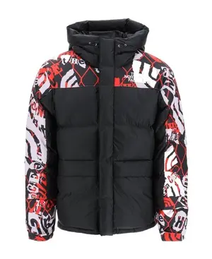 The North Face Printed Hooded Down Jacket