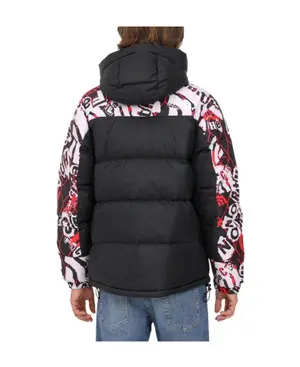 The North Face Printed Hooded Down Jacket