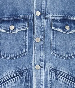Isabel Marant Étoile Buttoned Long-sleeved Denim Jacket