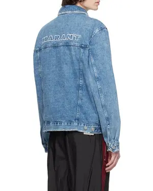Isabel Marant Étoile Buttoned Long-sleeved Denim Jacket