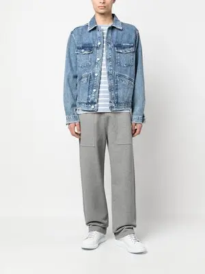 Isabel Marant Étoile Buttoned Long-sleeved Denim Jacket