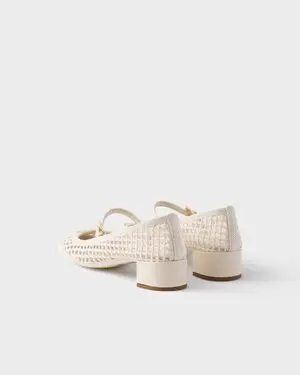 Prada Crochet Pumps