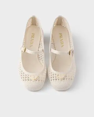 Prada Crochet Pumps