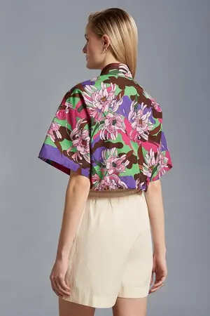 Moncler Printed Cotton Shirt