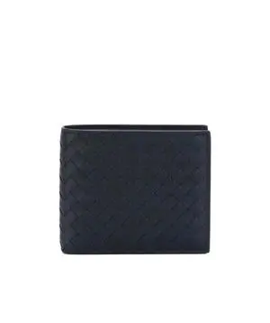 Bottega Veneta Light Tourmaline Intrecciato Bi-fold Wallet