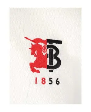 Burberry Logo Embroidered Polo Shirt