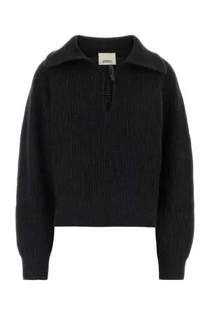 Isabel Marant Étoile Charcoal Wool Blend Miranda Sweater - Gray