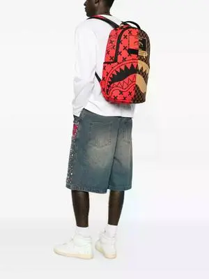 SPRAYGROUND Shark Mouth Check-print Backpack