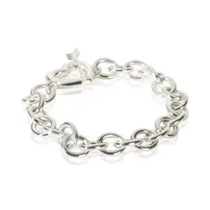 Tiffany & Co. Sterling Silver Heart & Arrow Bracelet
