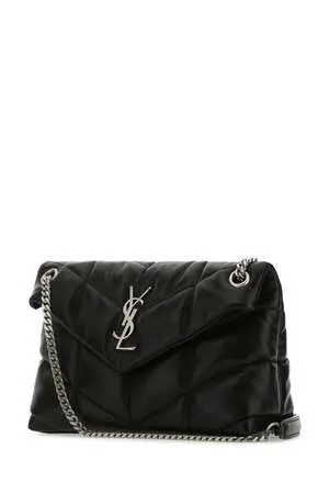 Saint Laurent Nappa Leather Puffer Shoulder Bag