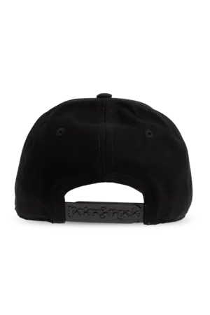 Palm Angels Baseball Cap With Gothic Print