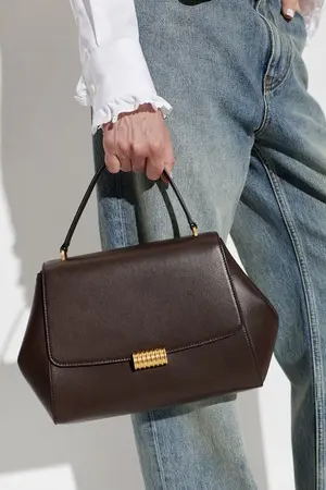 NEOUS Thala Bag In Full-grain Leather - Brown