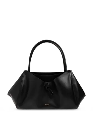 NEOUS NEOUS "Sagitta" Leather Handheld Bag Black