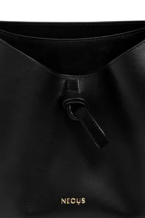 NEOUS Sagitta" Leather Handheld Bag - Black