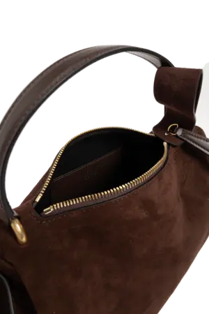 NEOUS Scorpius" Handbag In Suede And Leather With Golden Hardware