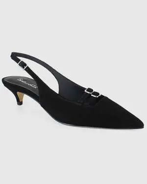 Splendid Vivi Kitten Heel Slingback Shoes