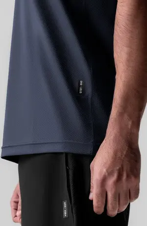 ASRV Aerosilver Essential Tee - Navy