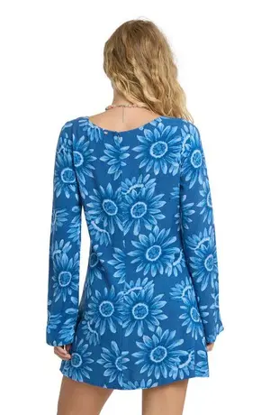 BILLABONG Way Out West Floral Print Minidress