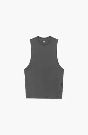 ASRV Supima Muscle Tank - Space Grey