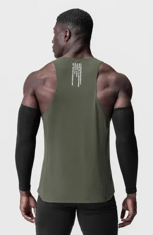 ASRV Laser Vent Singlet Tank - Olive
