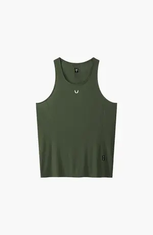 ASRV Laser Vent Singlet Tank - Olive