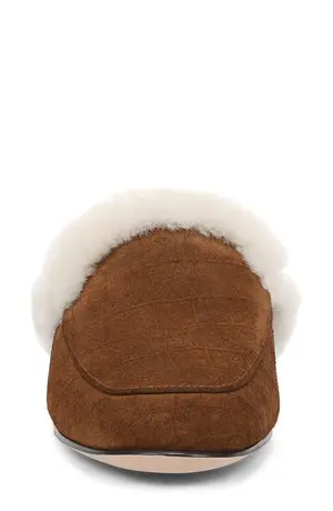 FAVORITE DAUGHTER Yvette Wool Mule - Saddle/cream