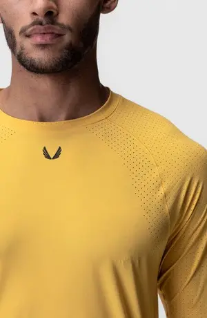 ASRV Laser Vent Established Long Sleeve Shirt - Amber