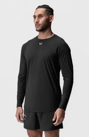 ASRV Laser Vent Established Long Sleeve Shirt - Black