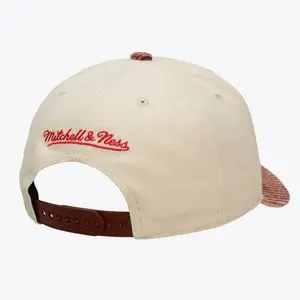 Mitchell & Ness Philadelphia 76ers Washed Corduroy Pro Crown Snapback Hat