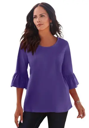 Roaman's Bell Sleeve Kaftans Tunics