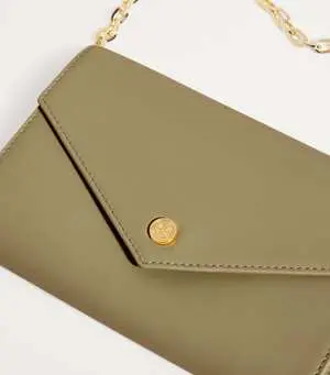 Harrods Leather Chain Wallet