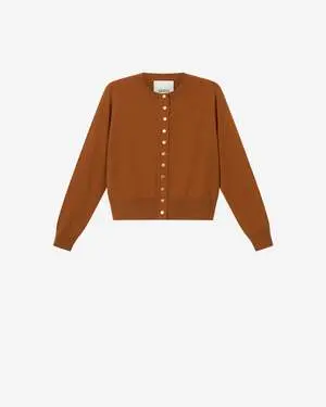 Isabel Marant Étoile Idesia Wool Cardigan - Caramel