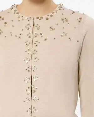 Isabel Marant Étoile Cashmere And Silk Sequin-embellished Cardigan