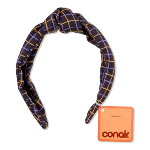Conair Accessories Plaid Knotted Headband - One-color