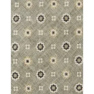 REISS Floral Medallion-print Silk Neck Tie - Soft Sage