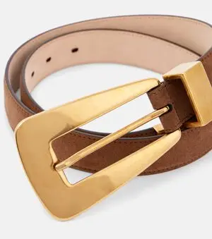 Khaite Lucca Suede Belt