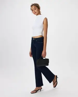 Quince Eloise Handwoven Clutch - Black