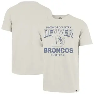 '47 Denver Broncos Head On Scrum Slub T-shirt - Natural