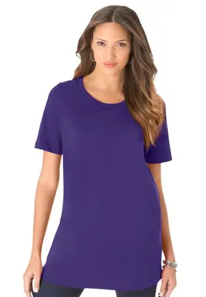 Roaman's Frill T-shirts For Women
