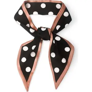 YOUZEY The Como Skinny Scarf - Black