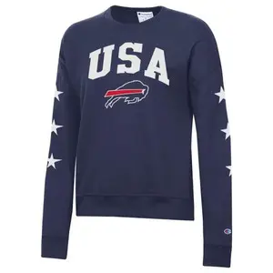 Champion Buffalo Bills Star Spangled Sweatshirt - Navy