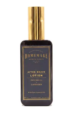 HOMEMADE AROMATERAPI Soothing Patchouli Lavender Aftershave Spray - Cream