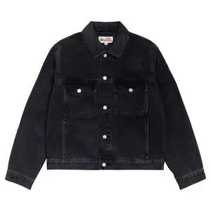 StÜssy Lined Denim Trucker Jacket 'vintage - Black