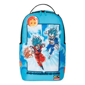 SPRAYGROUND Dragon Ball Z Super Saiyan Blue Goku And Vegeta Backpack - Multicolor