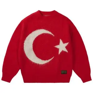 PALACE Too Hairy Flag Knit 'türkiye