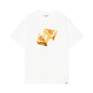 Carhartt Work In Progress Short-sleeve Cheese Toast T-shirt - White