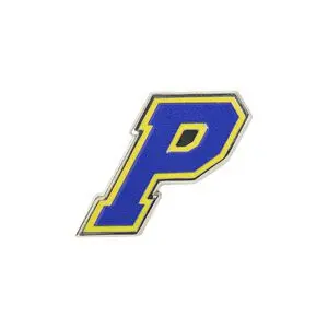 PALACE College P Pin Badge /blue - Yellow