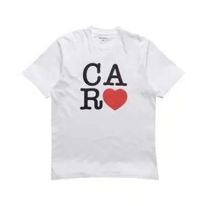 Carhartt Work In Progress Short Sleeve Logo T-shirt - White
