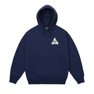 PALACE Tri-vortex Hooded Sweatshirt - Blue