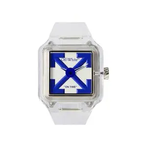 Off-White Proto 01 Synthetic Watch 'transparent - White